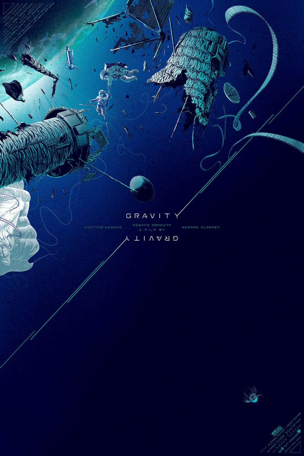 Gravity Movie Poster Print - Missed Prints